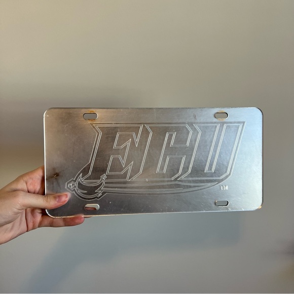 Other | 33 Ecu Reflective Front License Plate | Poshmark